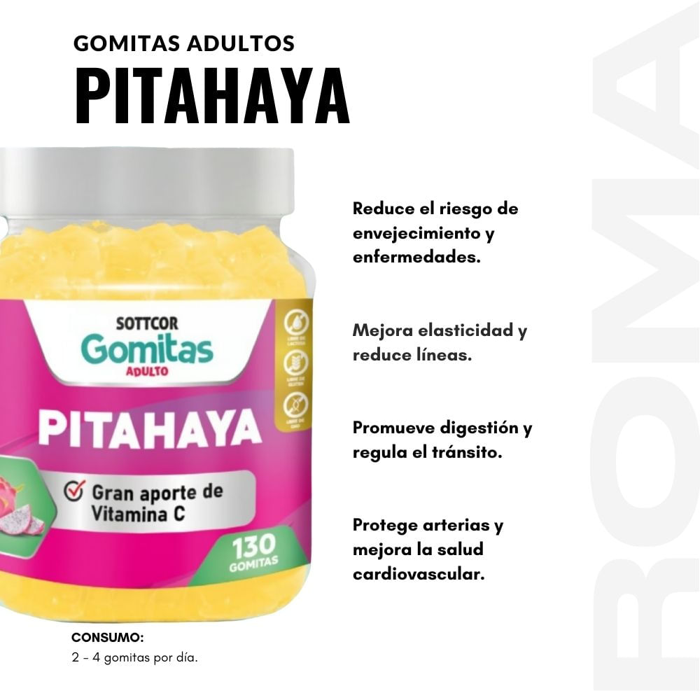 GOMITAS PITAHAYA 130 UND| Promart - Promart