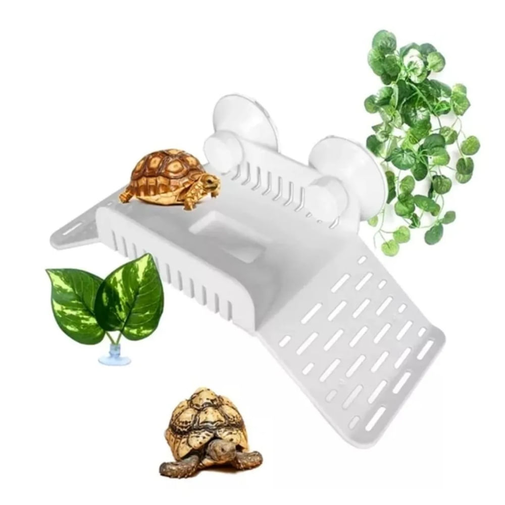Plataforma con rampa para tortugas semi acuática | Promart.pe - Promart