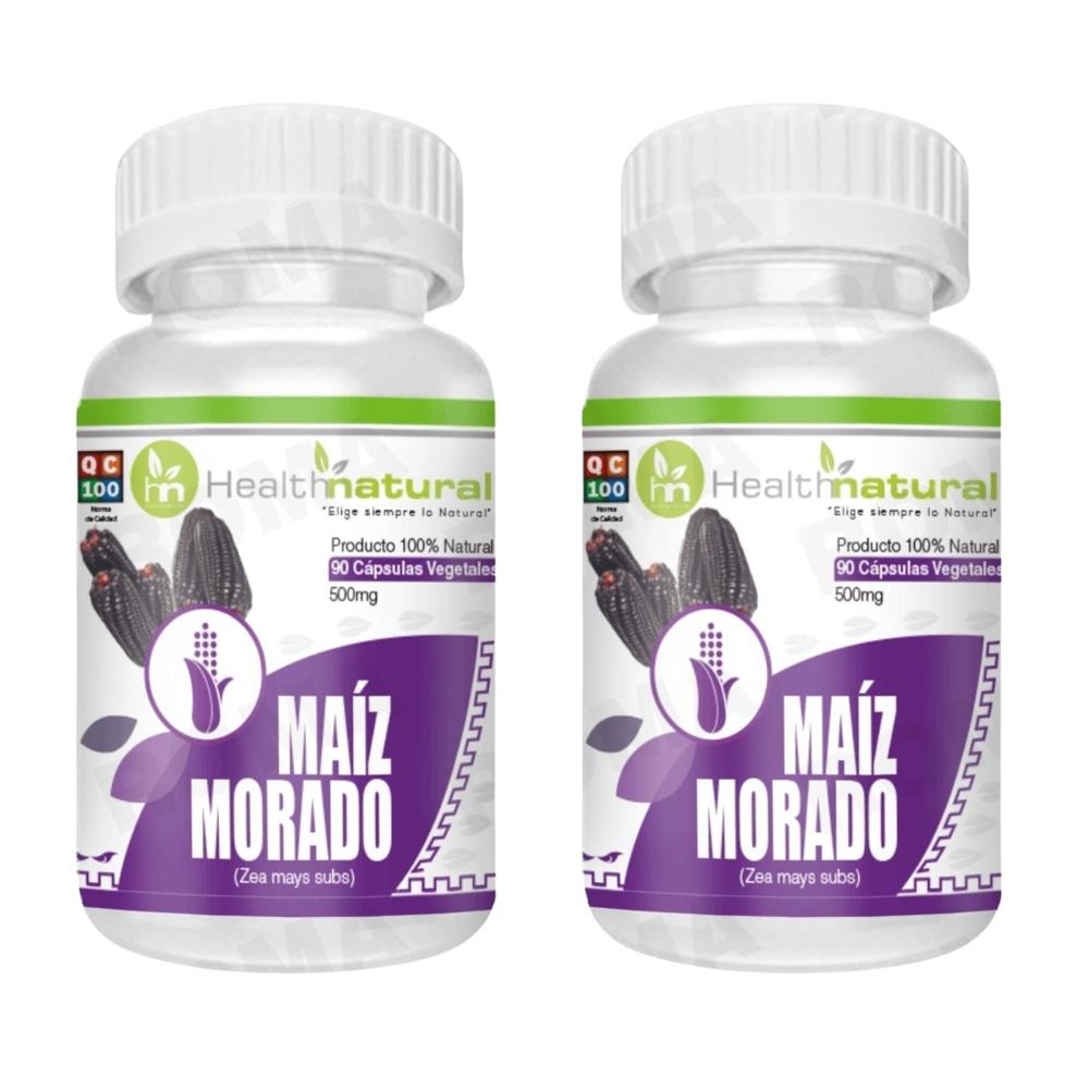 PACK 2 MAIZ MORADO HEALTHNATURAL 1000MG | Promart.pe - Promart