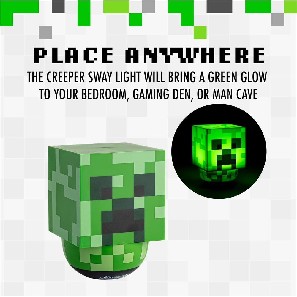 LÁMPARA SWAY CREEPER MINECRAFT PALADONE | Promart.pe - Promart