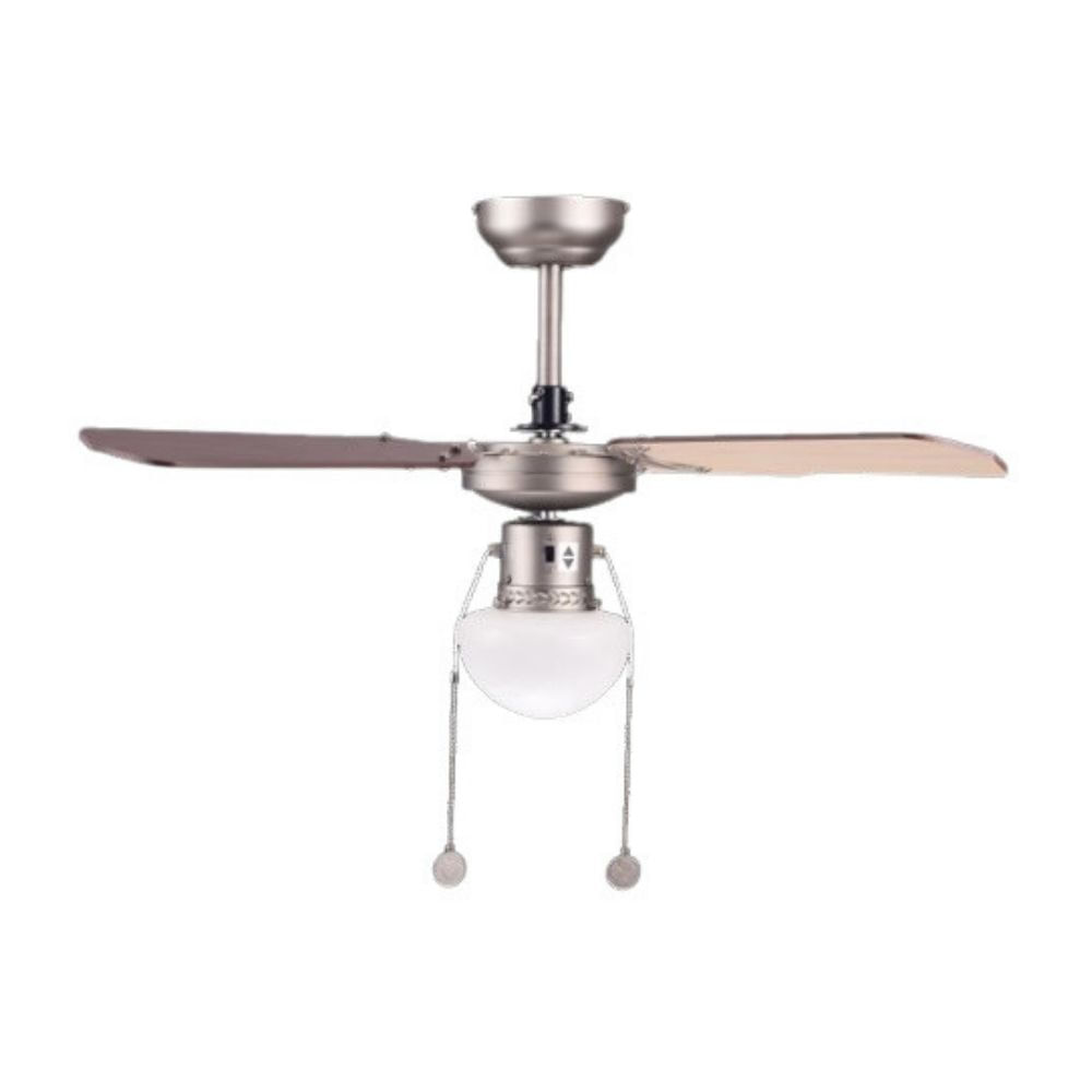 Ventilador de Techo Orange Napoles 36" 4 Aspas 1 Luz Marrón - Promart