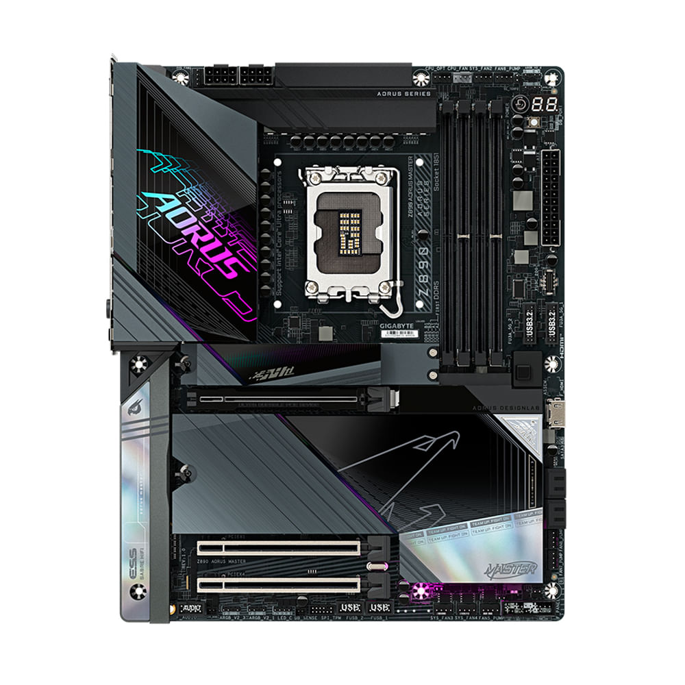 Motherboard GIGABYTE Z890 AORUS MASTER, Chipset Intel Z890, LGA 1851, ATX | Promart.pe - Promart