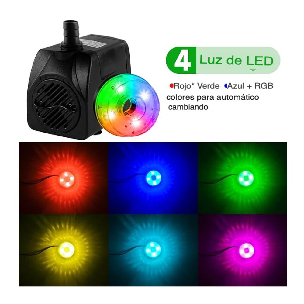Bomba Sumergible 800 LH con Luces LED 110 | Promart.pe - Promart