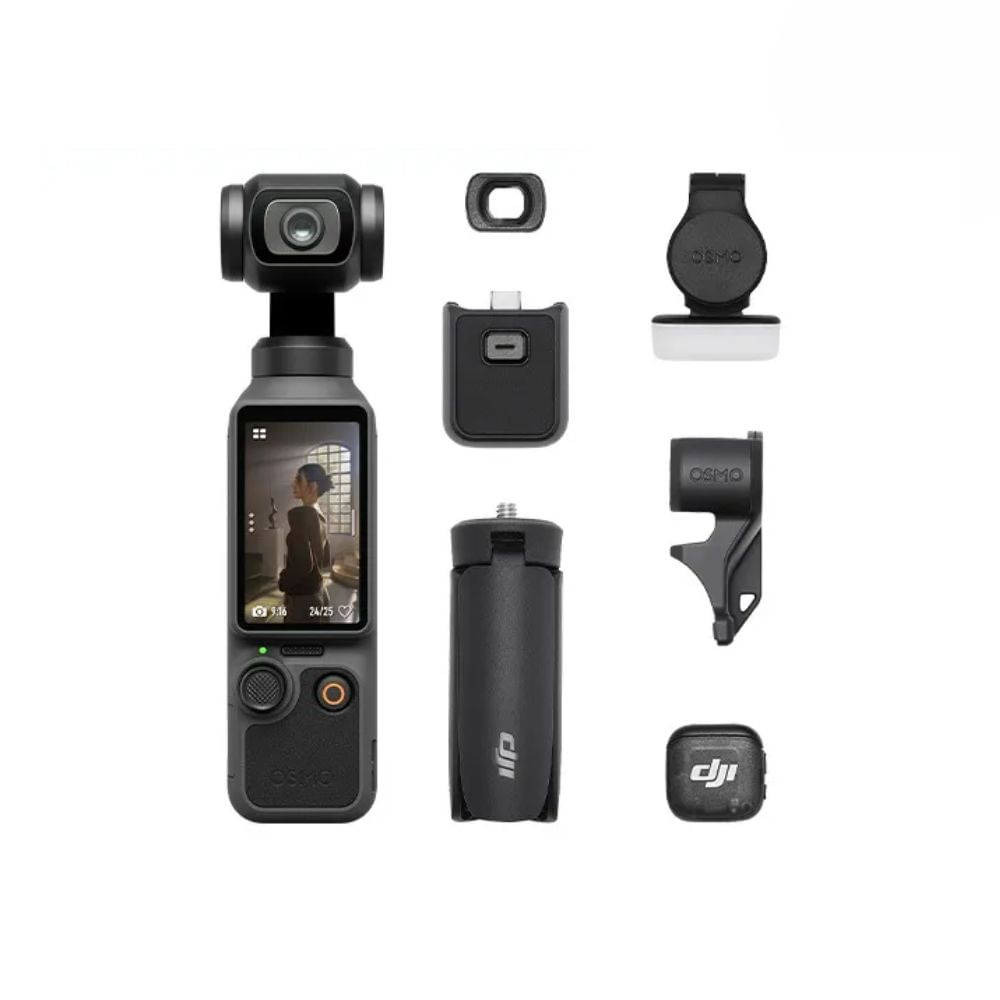 Cámara DJI Osmo Pocket 4 Creator Combo - 4K con Gimbal y Sensor de 1 ...