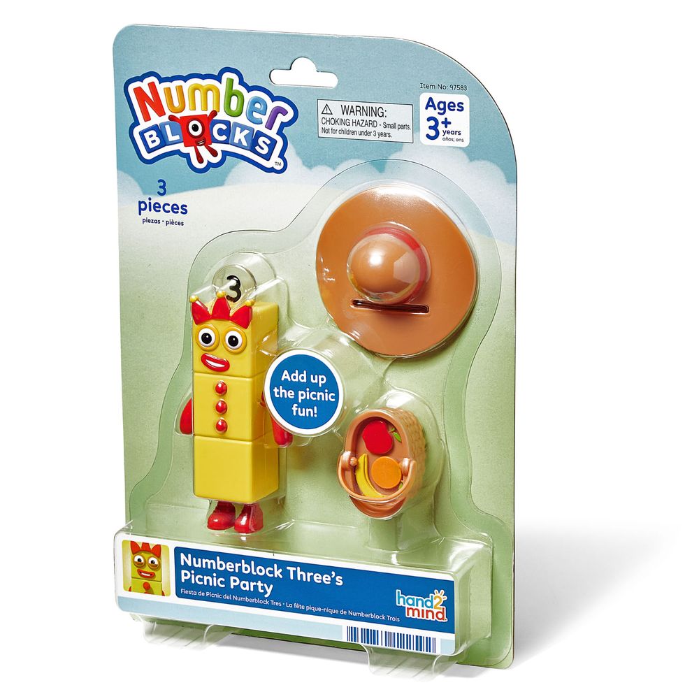 Figura Picnic Del 3 Numberblocks - Promart