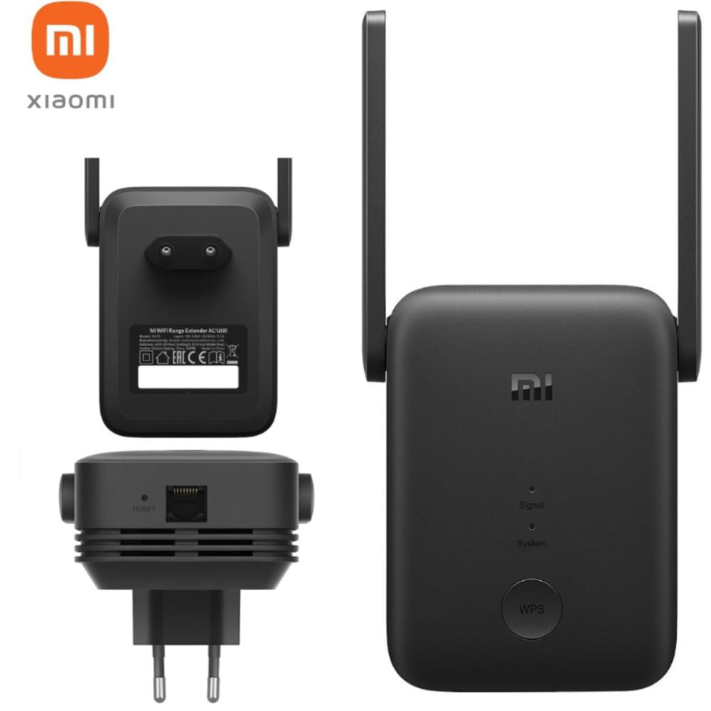 Repetidor Wifi Xiaomi Range Extender AC1200 Dual Wifi Negro - Promart