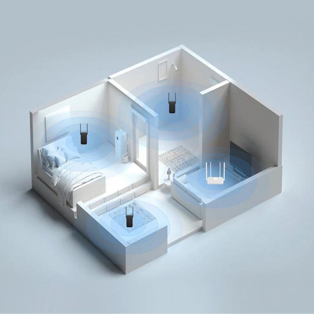 Repetidor Wifi Xiaomi Range Extender AC1200 Dual Wifi Negro - Promart