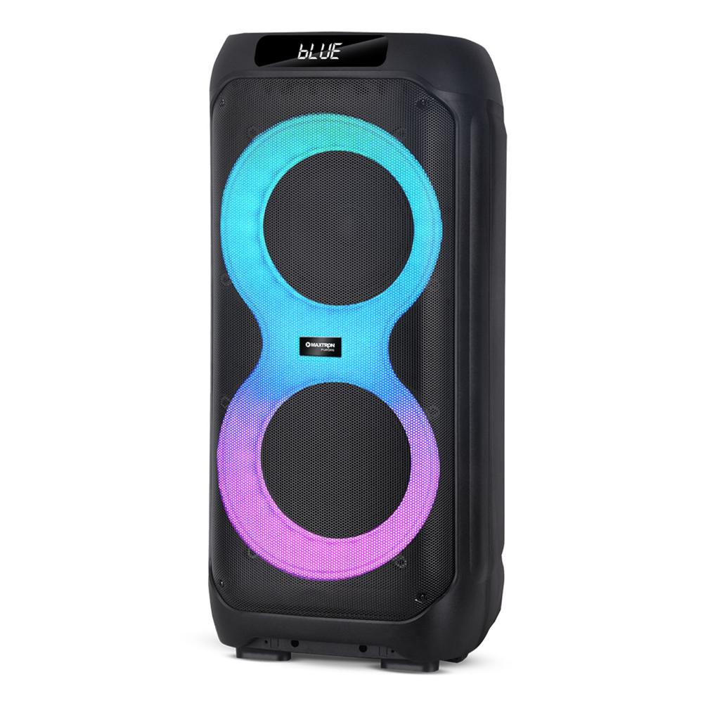 Torre de Sonido Maxtron Furore MX1207 con 02 Boufer 12” Función TWS BT ...