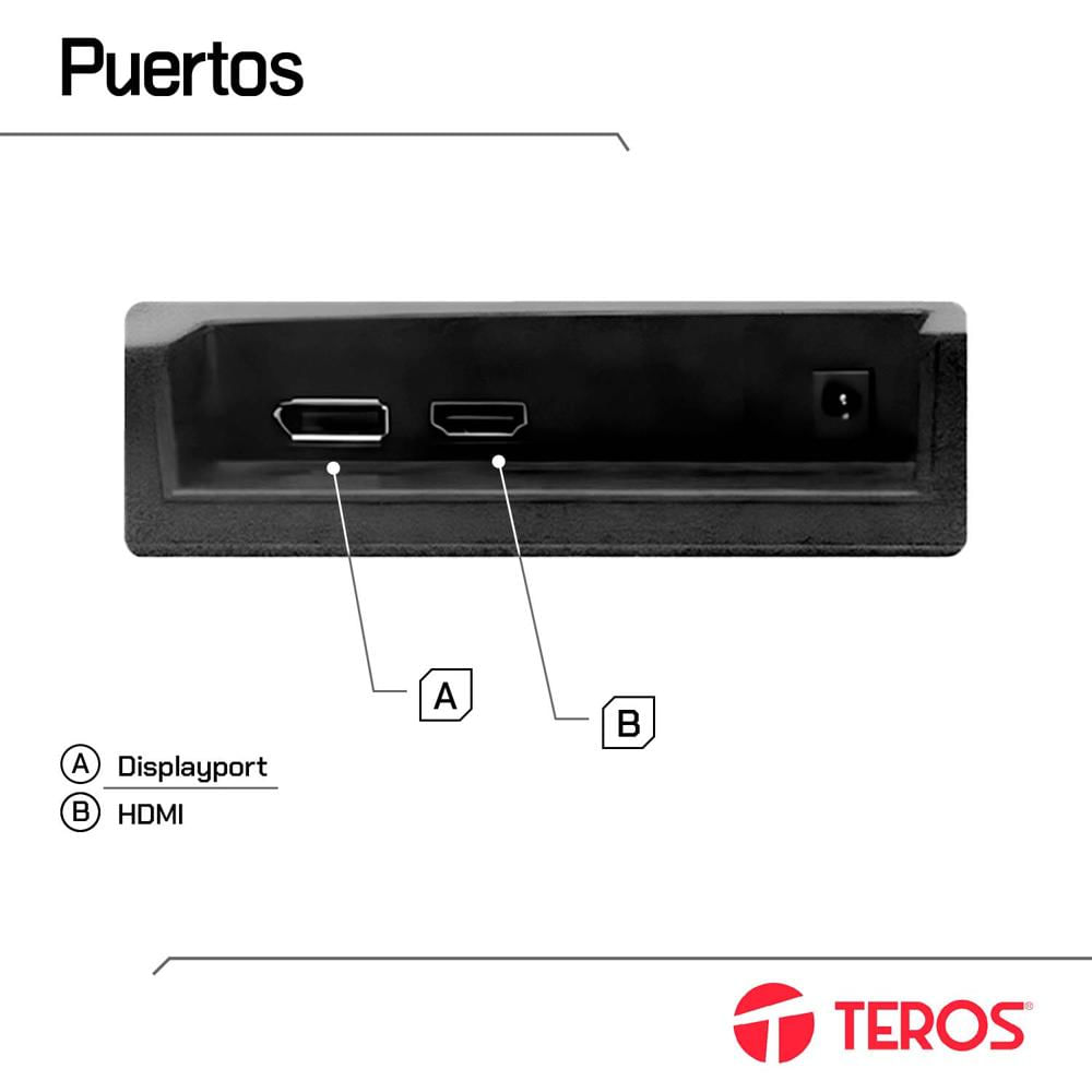 Monitor Teros TE-2415S Plano 24 pulgadas Full | Promart.pe - Promart