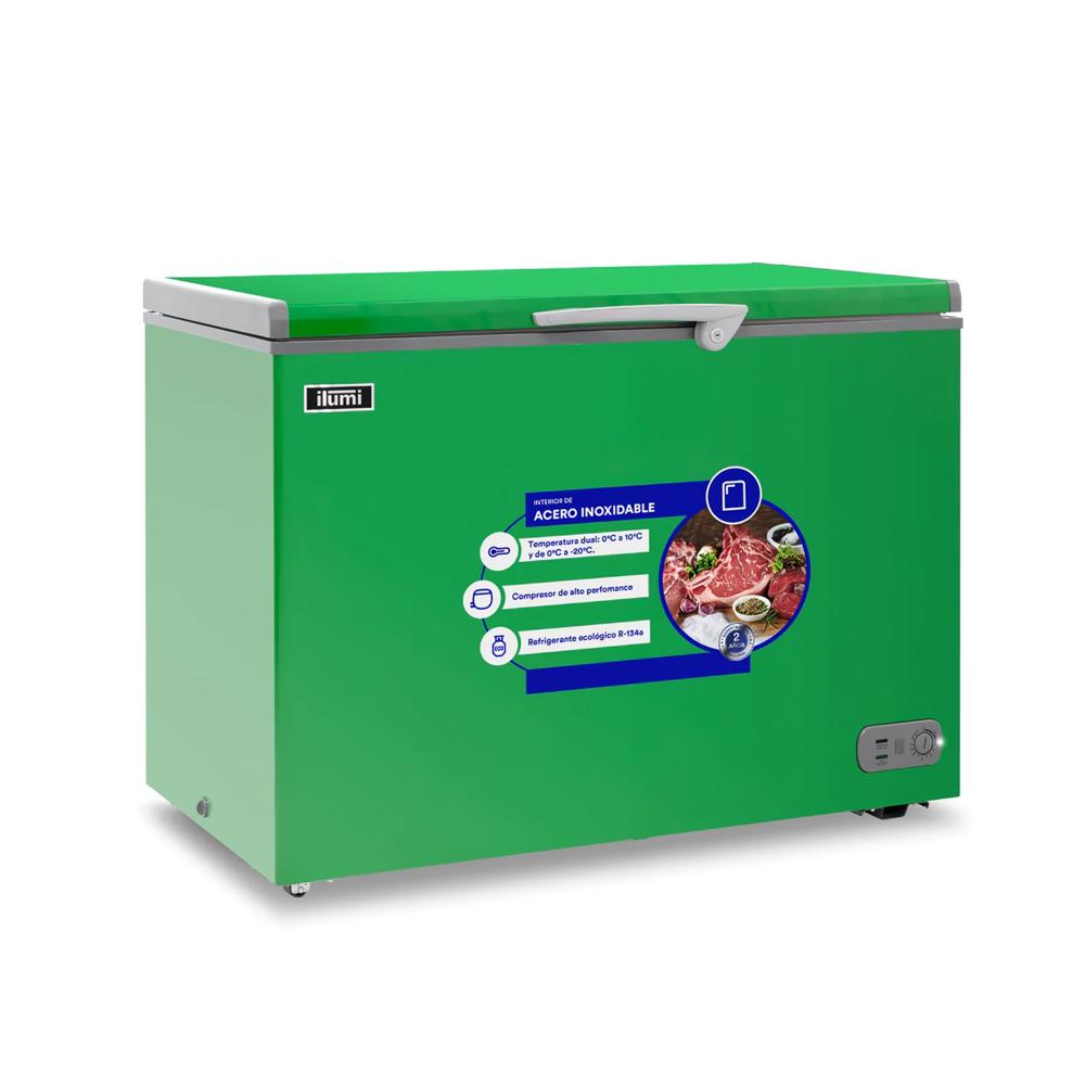 Congelador con Tina de Acero Inoxidable de 340 | Promart.pe - Promart