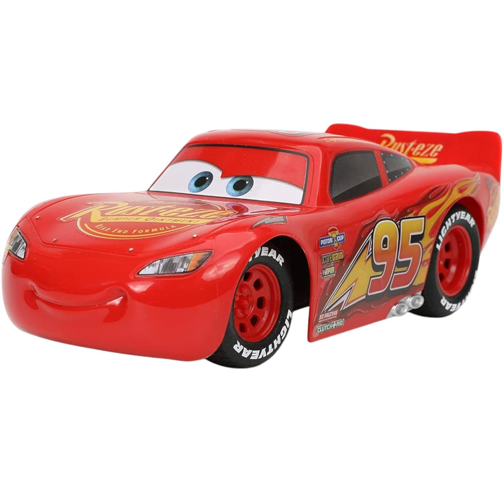 Disney Pixar Cars - Lightning McQueen Control Remoto. 1-24 - Promart