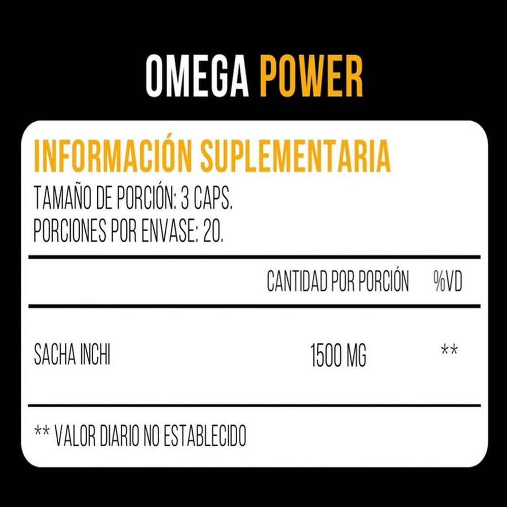 Omega Power 60 Cápsulas Blandas Mujer Aguaje - Promart
