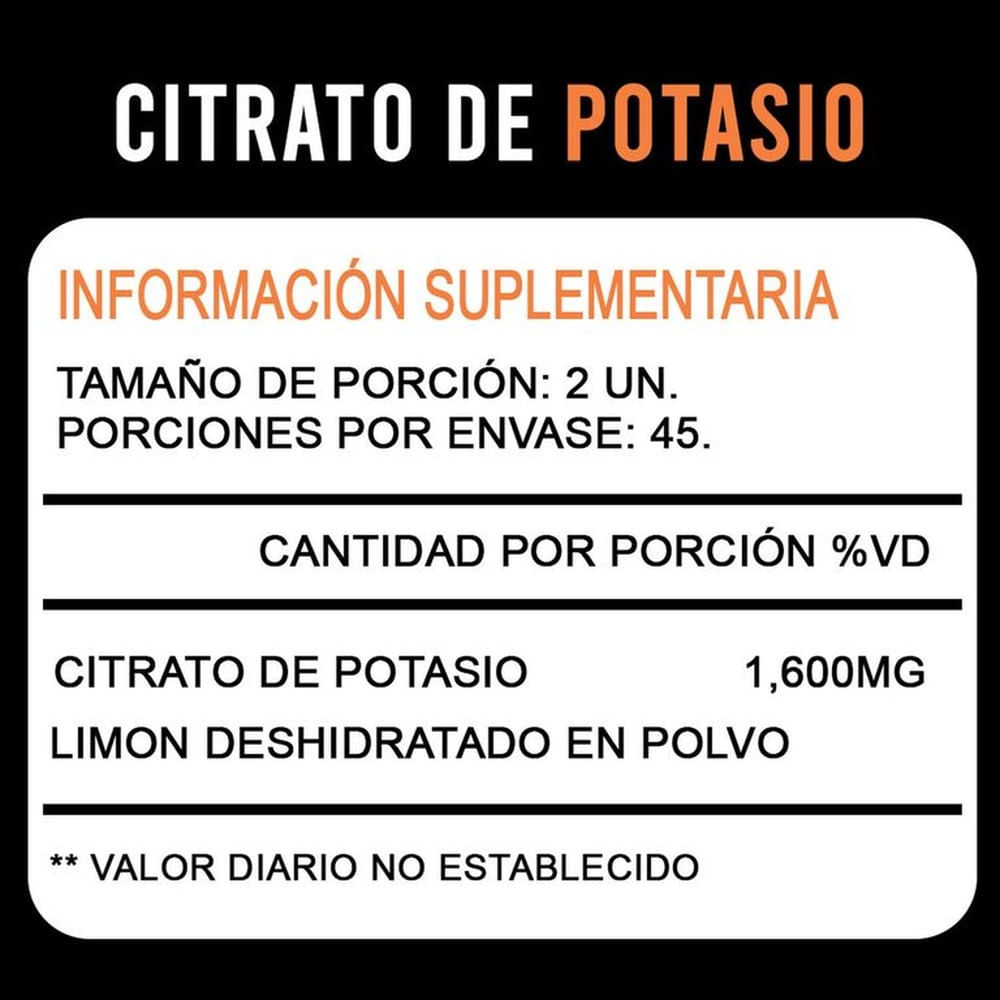 Citrato de Potasio 90 Cápsulas Mujer Aguaje - Pack x 3 - Promart