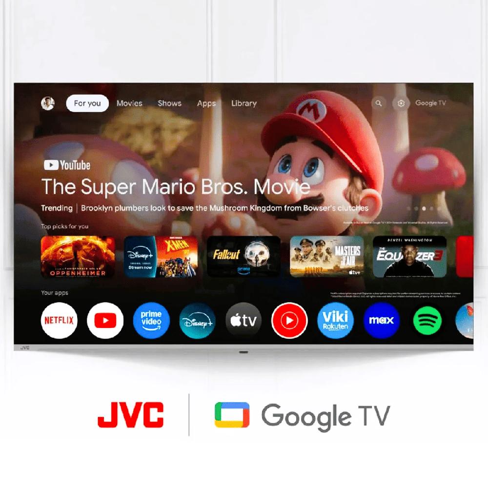 Televisor JVC 58 pulgadas QLED 4K Ultra HD Smart TV Google Tv LT ...