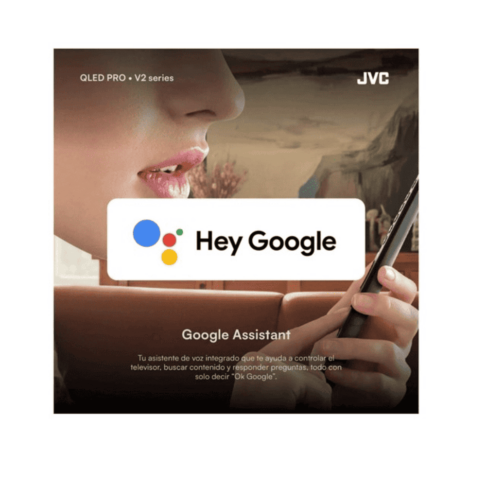 Televisor JVC 58 pulgadas QLED 4K Ultra HD Smart TV Google Tv LT ...