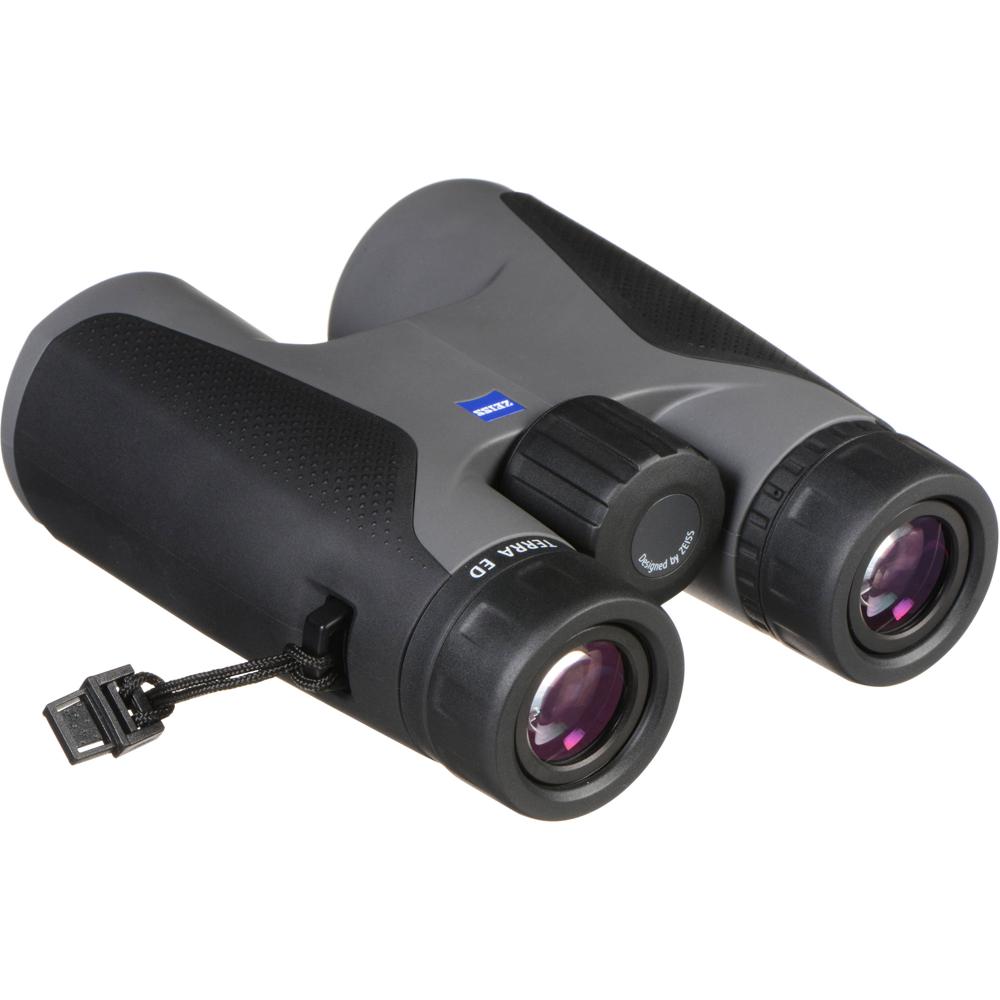 ZEISS Binoculares 8x42 Terra ED Grises - Prismas Schmidt-Pechan, Vidrio ...