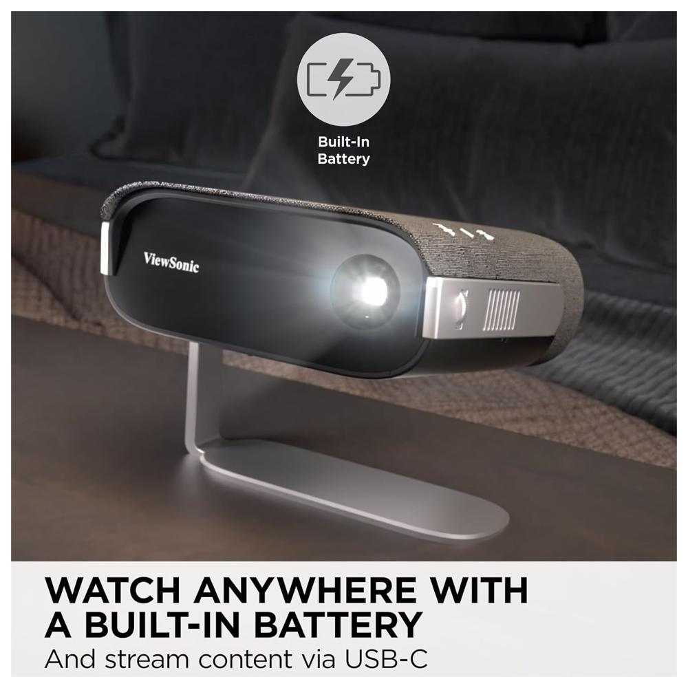 ViewSonic Proyector Portátil M1X LED WiFi Bluetooth Harman Kardon HDMI ...