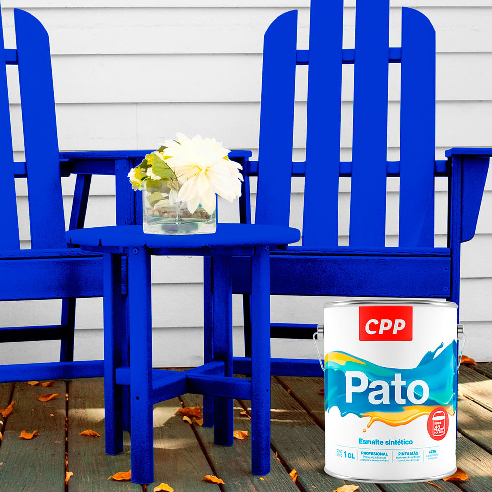 Esmalte Pato Azul Ultramar 1 galón CPP - Promart