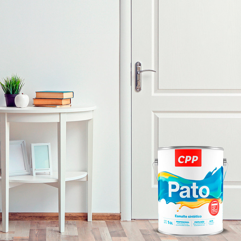 Esmalte Pato Blanco 1 galón CPP - Promart