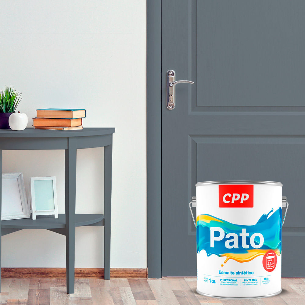 Esmalte Pato Gris Claro 1 galón CPP - Promart