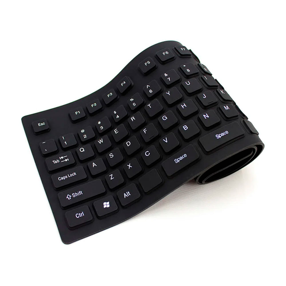 Teclado Flexible Siliconado WB-86 Impermeable c | Promart.pe - Promart