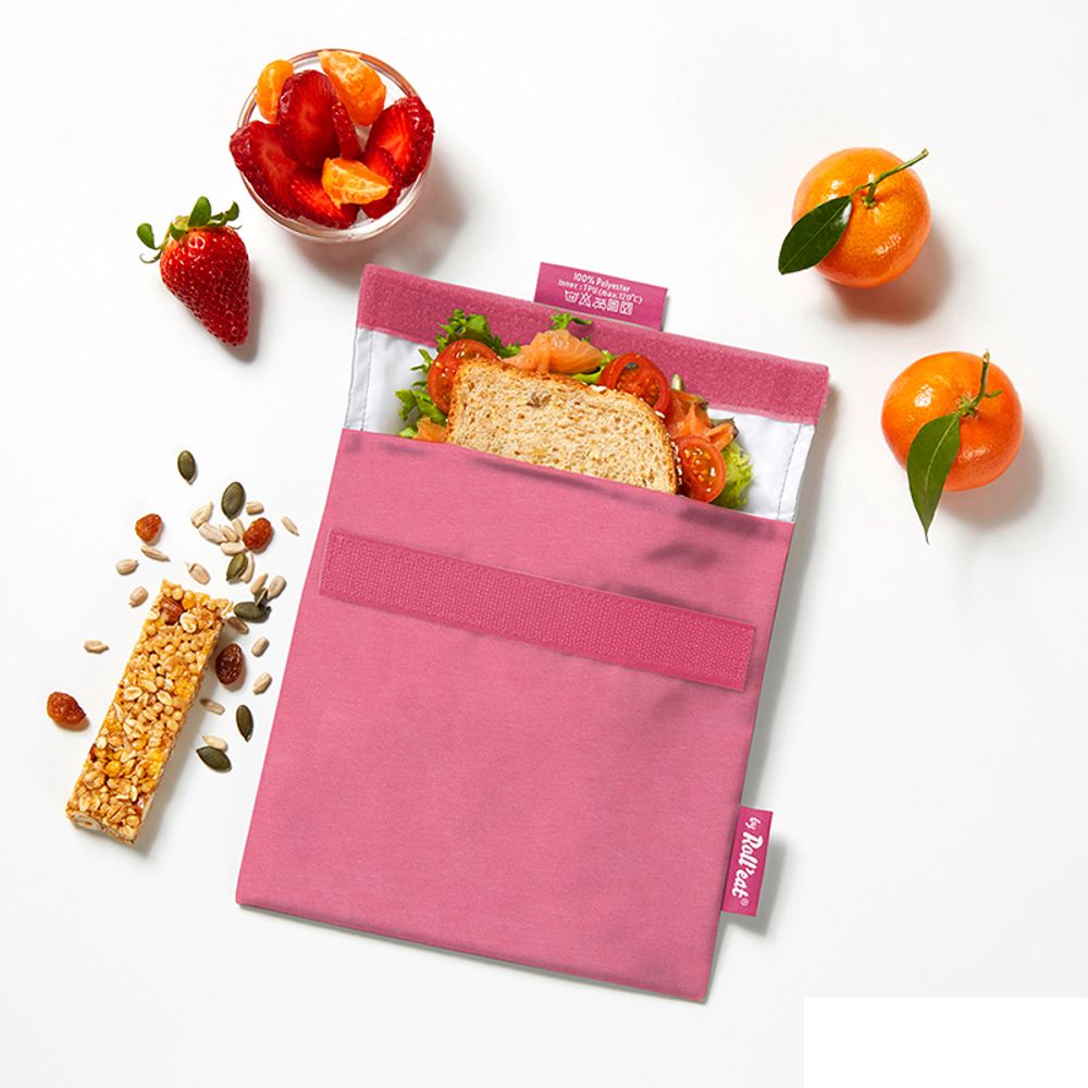 Porta Snacks Rolleat Snack’n’Go Eco Violeta - Promart