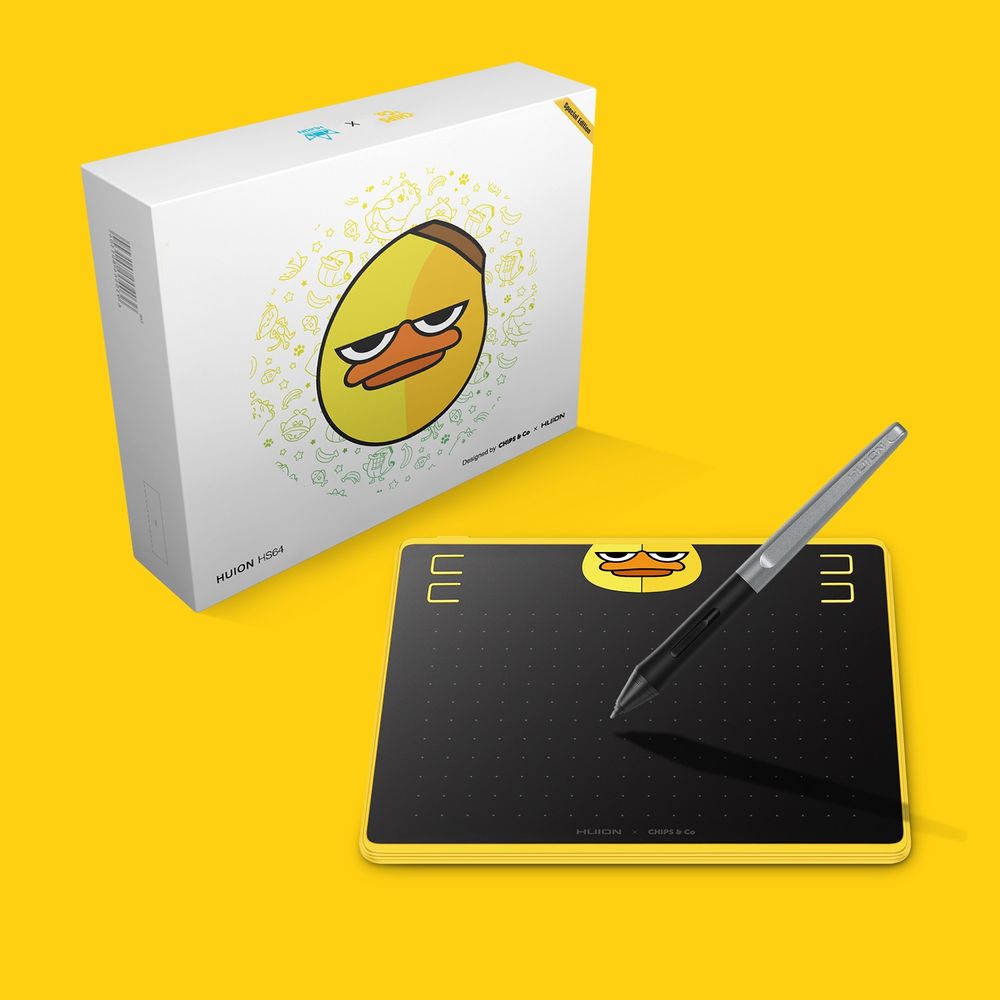 Tableta Grafica Huion HS64 Edición Especial - Promart