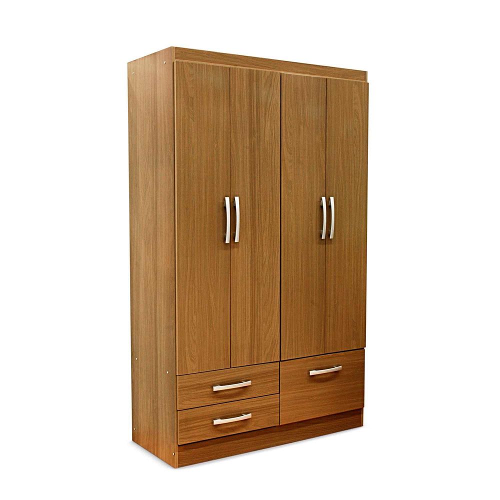 Ropero Montreal 5 puertas 2 cajones Marrón - Promart