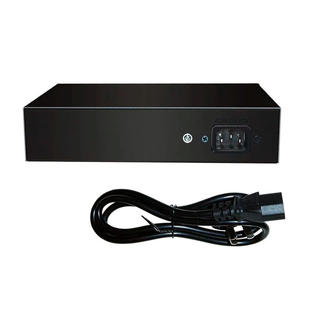 Switch Poe DJA 1010B 10 Puertos Metálico | Promart - Promart