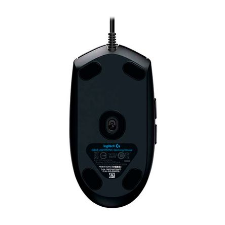 Mouse Logitech G203 Lightsync Optical Black - Promart