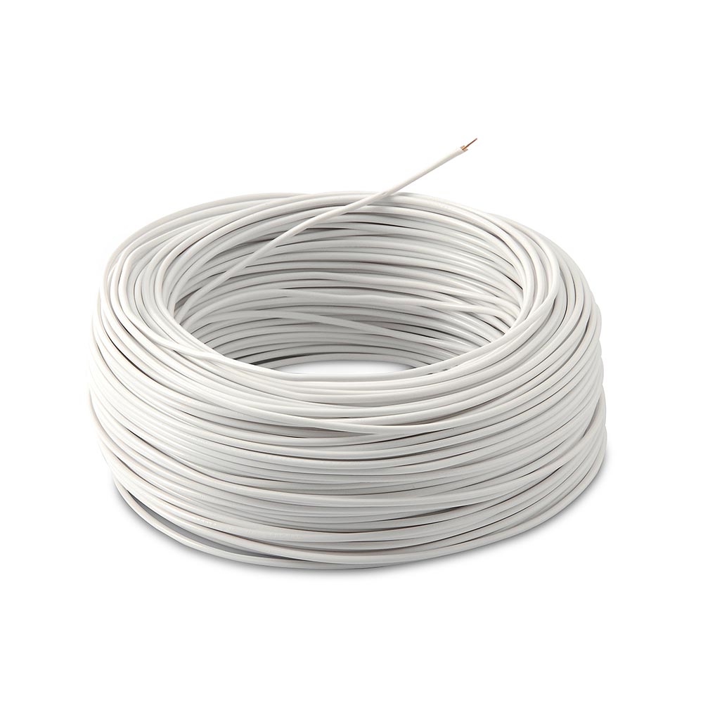 Alambre 16 AWG Blanco x100 metros - Promart
