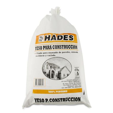 Yeso para construcción Bolsa x 18 kg - Promart