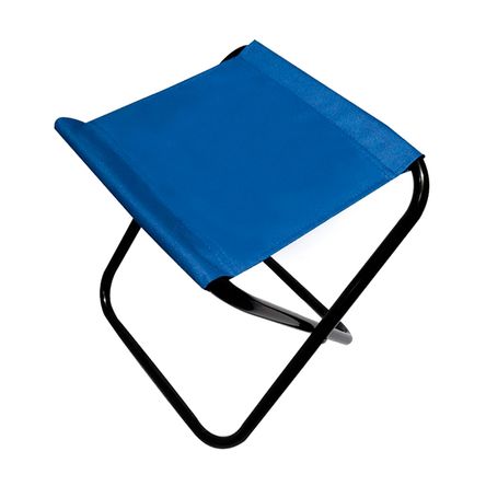 Banquito plegable azul - Promart
