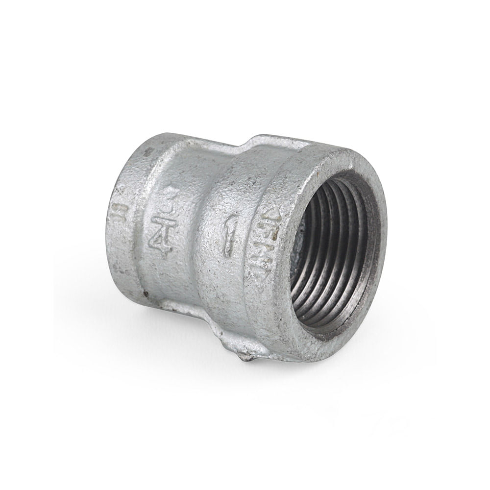 Reducción galvanizada campana 1" x 3/4" - Promart