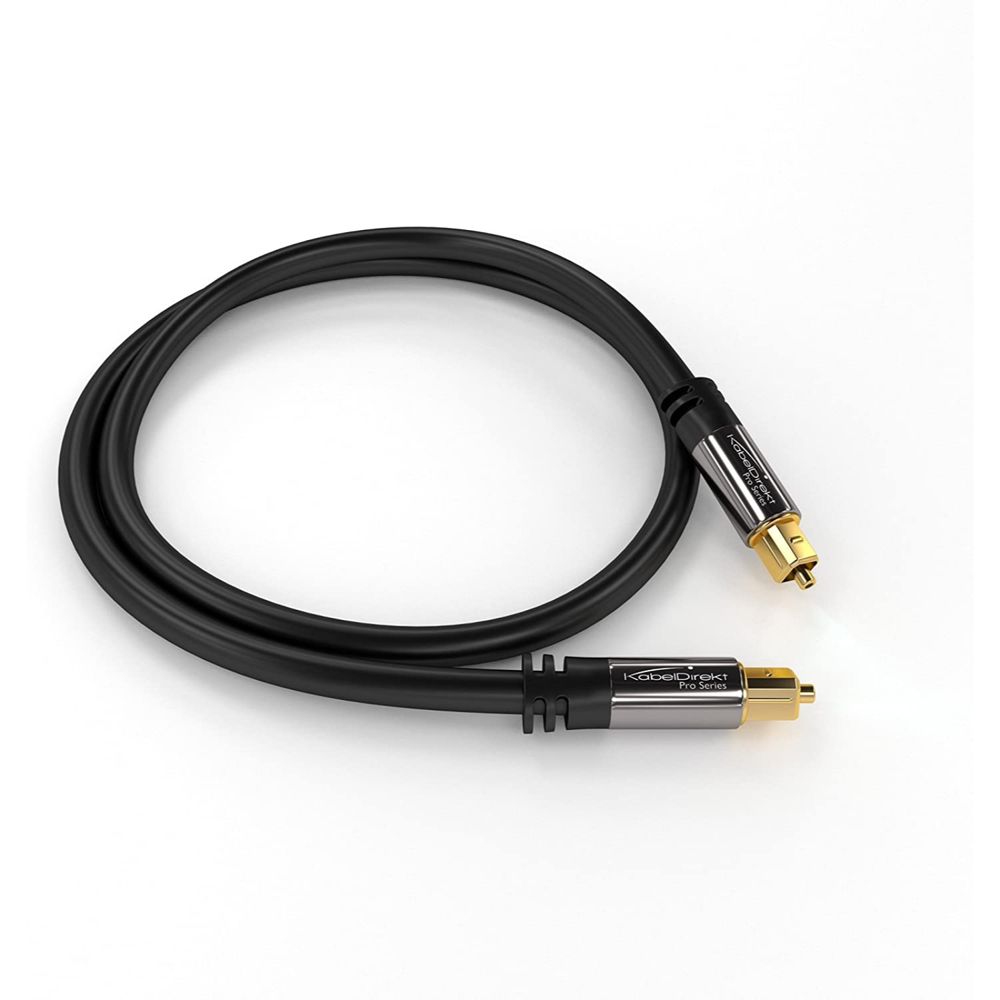 Cable Optico Toslink Kabeldirekt 3mts Pro Series Marca Alemana - Promart