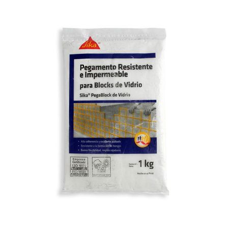Pegamento Pegablock para bloques de vidrio x 1 kg - Promart