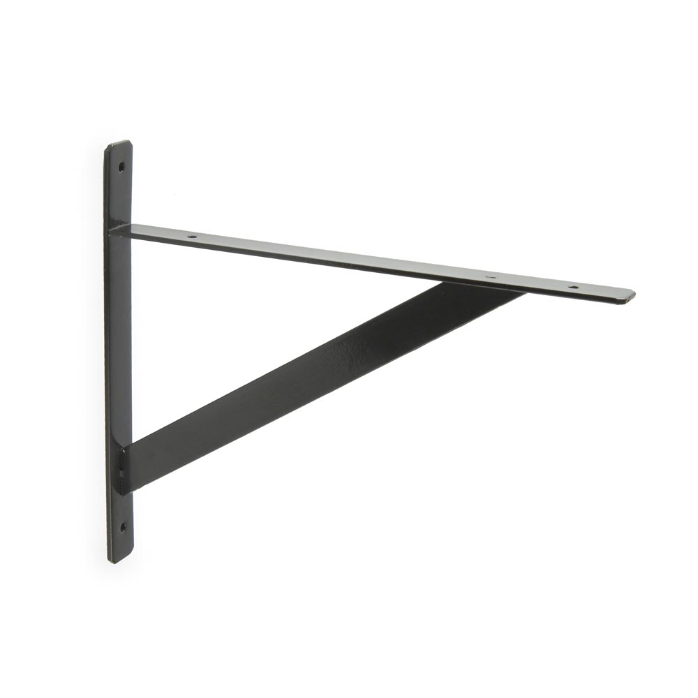 Soporte de repisa Reforzado 30cm Negro - Promart
