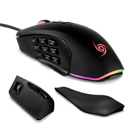Mouse Gamer VSG Cyborg Negro - Promart