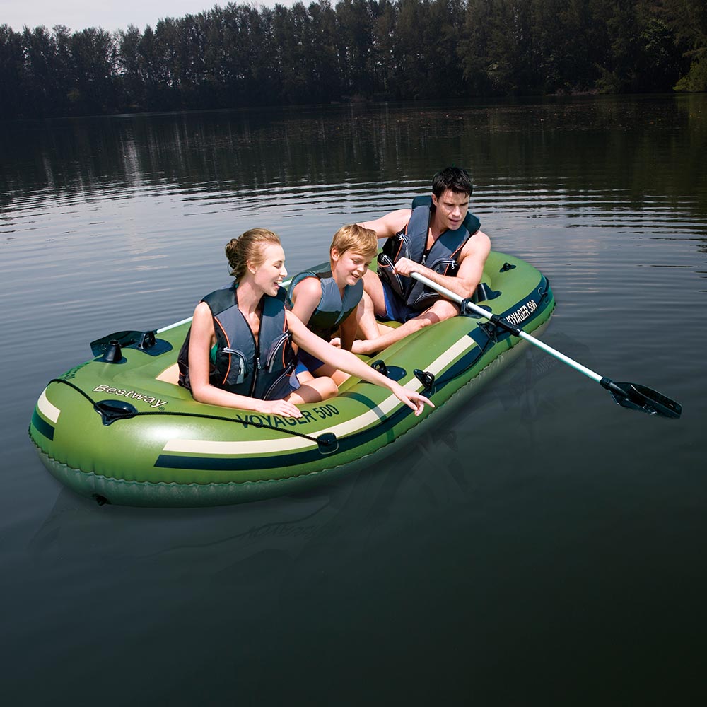 Bote inflable Hydroforce Voyage 500 348x140x51cm - Promart
