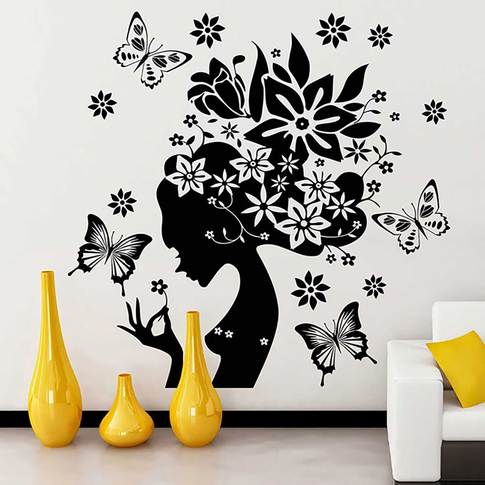 Vinilo Gaia Negro Pequeño Sticker Pegatina Viniles - Promart