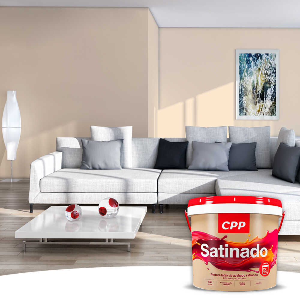 Satinado CPP Blanco Perla 1 galón - Promart