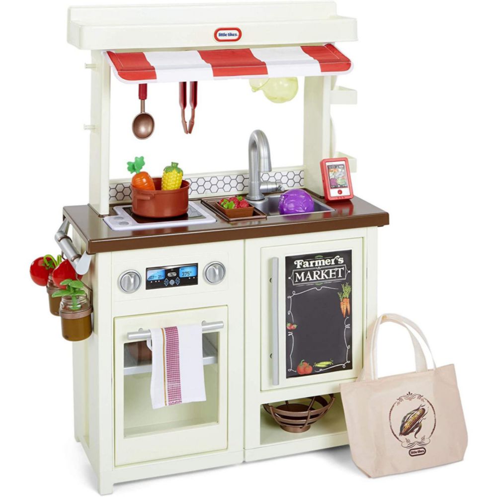 Cocina Y Mercado Little Tikes Para Niños Farmers Market - Promart