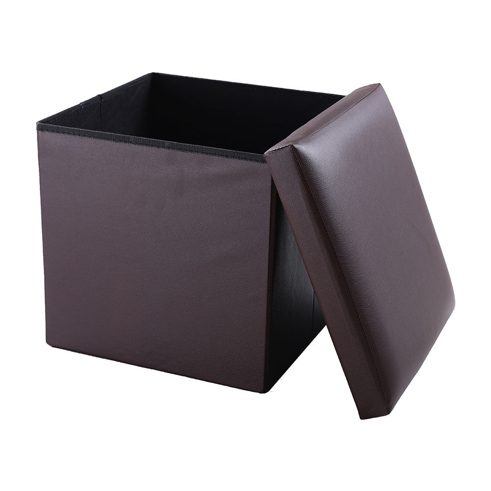 Puff Venus 1 cuerpo PVC marrón - Promart