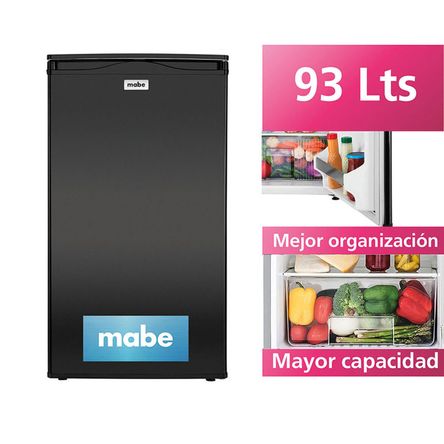 Frigobar Mabe RMF04PV0 Negro 93 litros - Promart