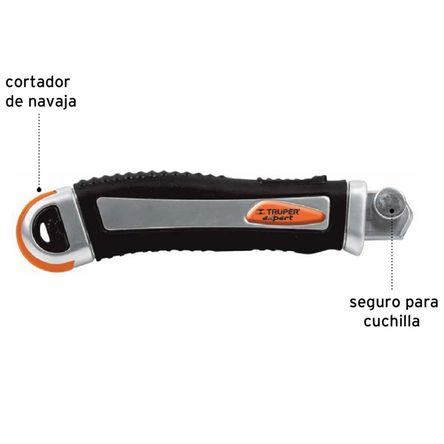 Cutter 6" con Alma Metálica y Grip 16976 Truper - Promart
