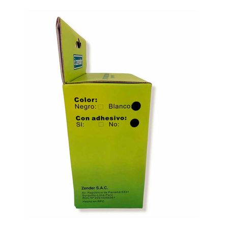 Rollo Pega Pega Negro 25mm x 5 metros sin adhesivo Zender | Promart.pe ...