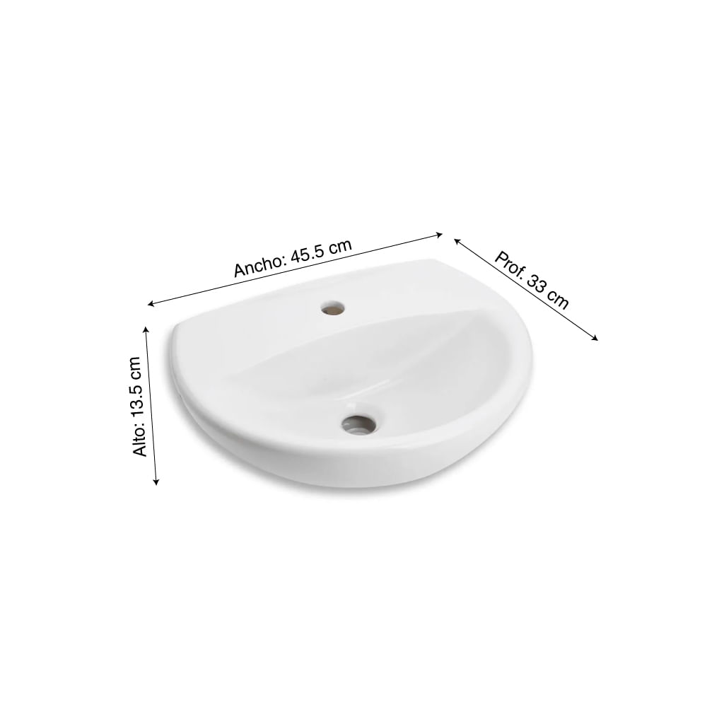 Lavatorio Fontana Blanco - Promart