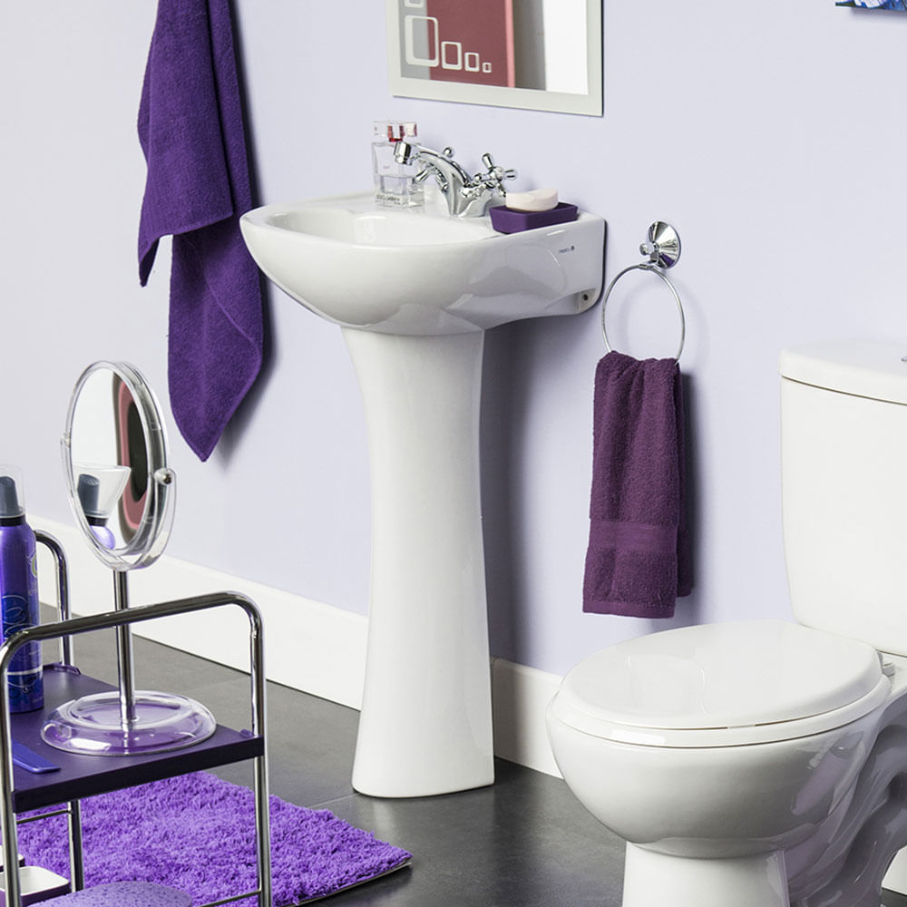 Lavatorio Máncora Blanco - Promart