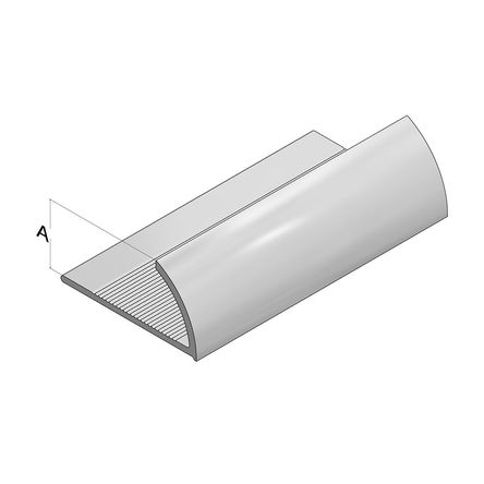 Rodometal Aluminio 9.5 mm x 2.40 metros Nefusac - Promart