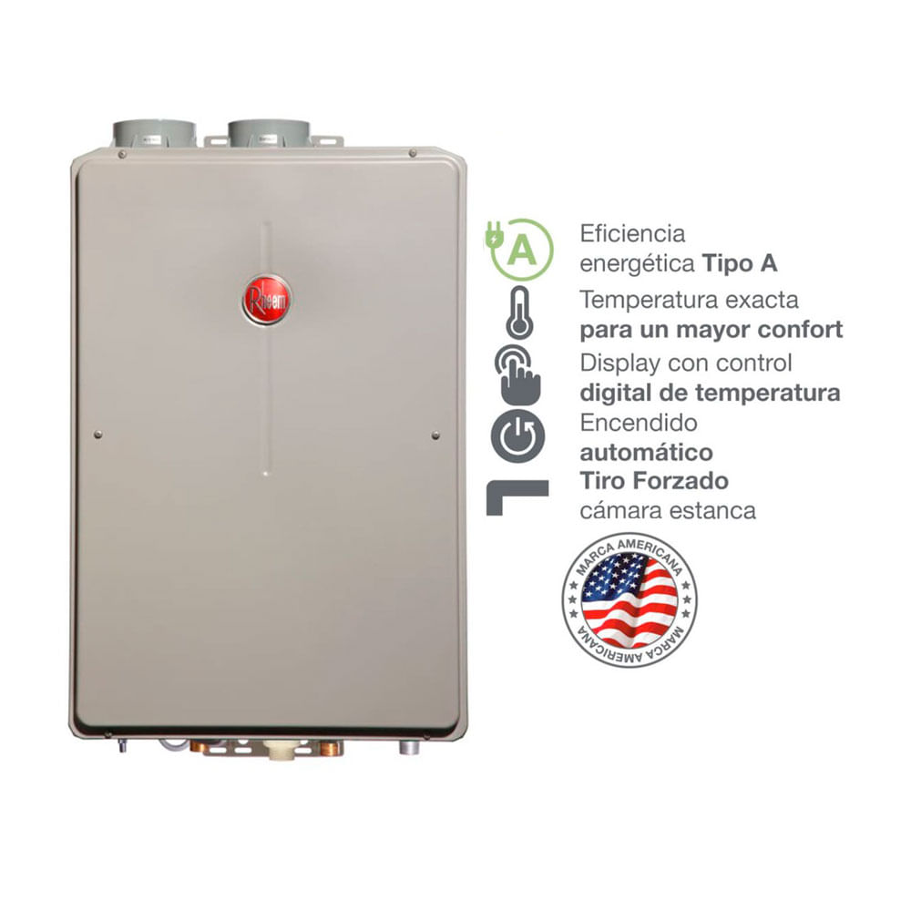 Terma a gas 30 litros GLP Condensing - Promart
